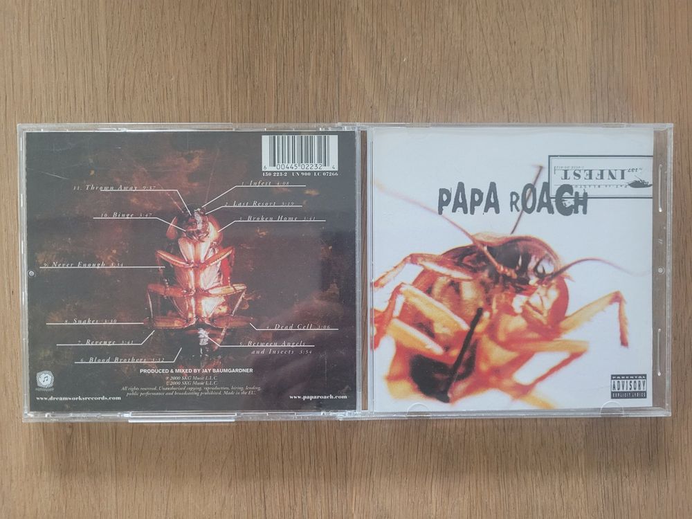 CD Papa Roach - Infest, 2000 (Gebraucht) in Nebikon für CHF 1 – mit Lieferung auf Ricardo kaufen