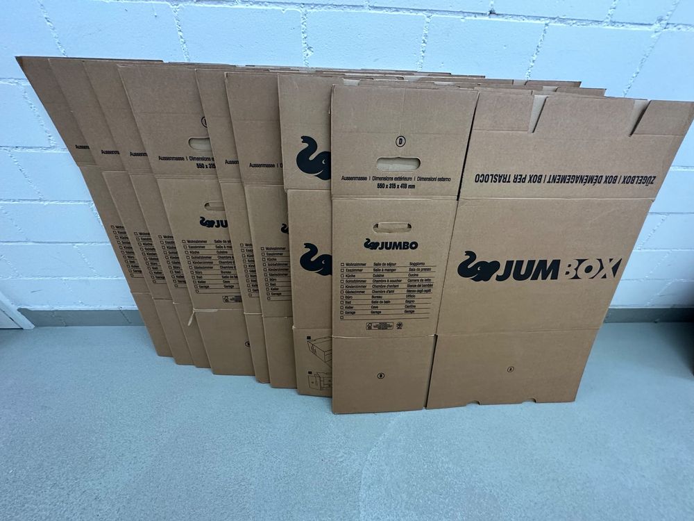 Jumbo Box | 8 Zügelkarton | Kaufen auf Ricardo