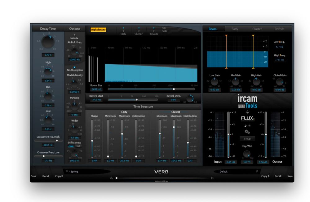 FLUX IRCAM Verb PLUGIN - Reverb Hall Plate (Gebraucht) in Emmen für CHF ...