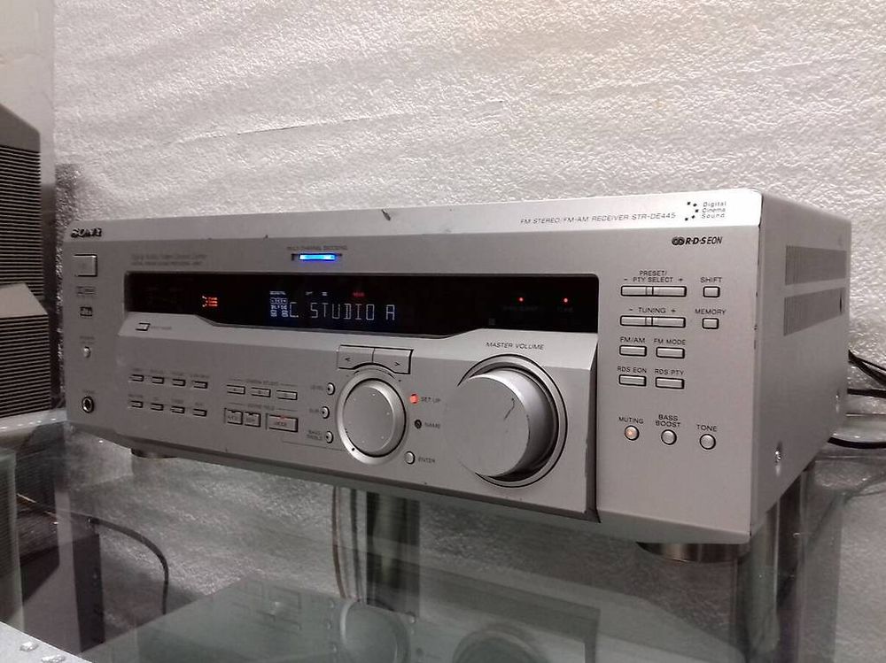 Sony STR-DE 445 Dolby Digital DTS Receiver Verstärker Silber (Gebraucht) in Zürich für CHF 139 ...