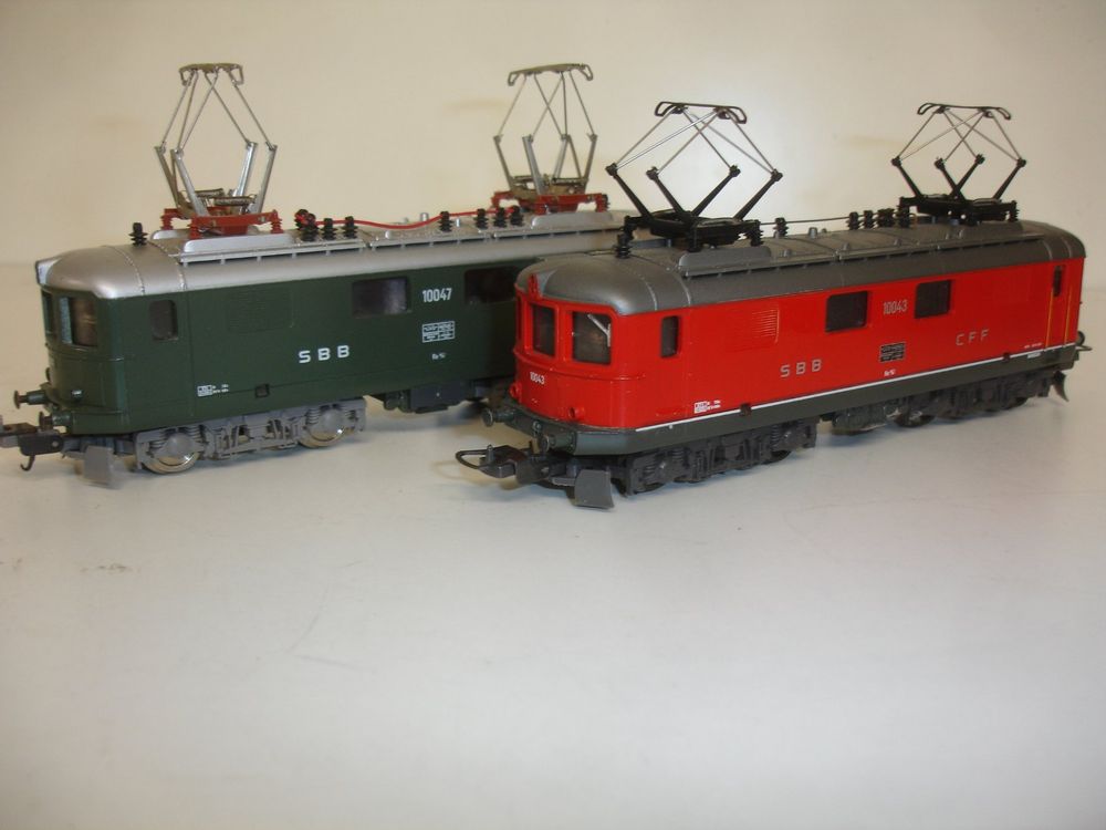 LIMA H0: 2 x Lokomotive Re 4/4 I SBB CFF (Gebraucht) in Fontaines NE für CHF 33 – mit Lieferung ...
