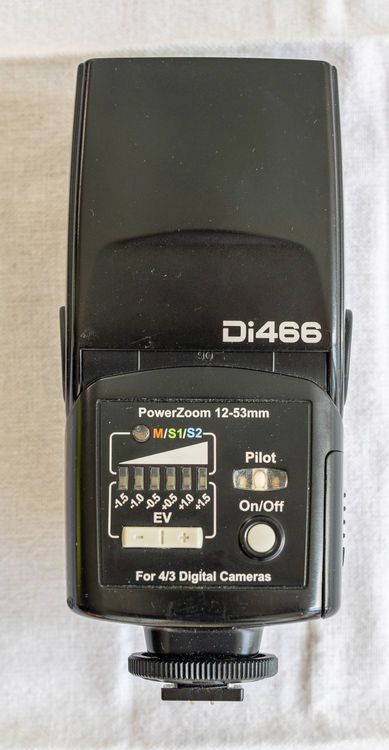 Nissin Di466 Flash - Compatible Panasonic / Olympus / M43 (Gebraucht ...