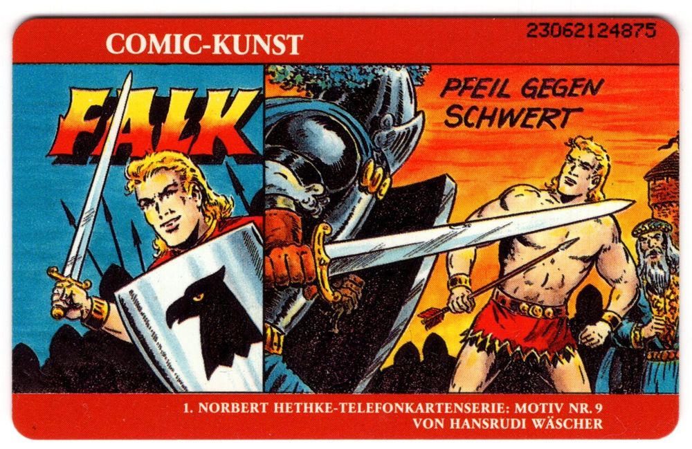 FALK - Comic von Hansruedi Wäscher - deutsche Telefonkarte | Kaufen auf ...