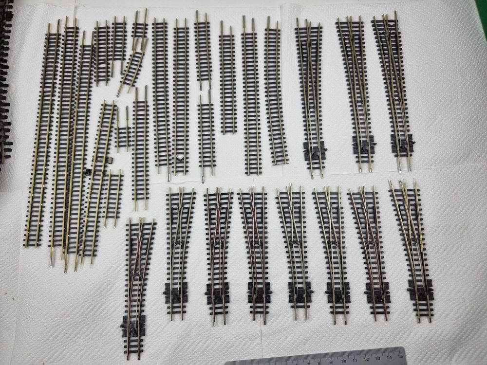 PECO Spur N Gleise und Weichen Sortiment mit 11 Weichen (Neu (gemäss Beschreibung)) in Gümligen ...