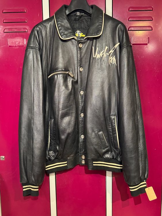 VINTAGE UNCLE SAM LEATHER JACKET SZ: XL (Gebraucht) in Cortaillod für ...