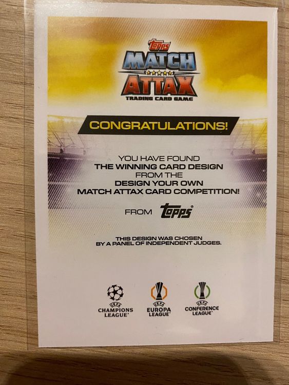 Topps Match Attax 25/26 Card Winner MAW1 (Neu (gemäss Beschreibung)) in ...