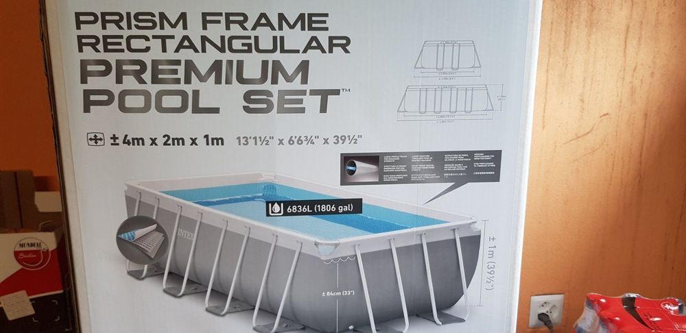 Pool Intex Prism Frame (4m x 2m x 1m) | Kaufen auf Ricardo