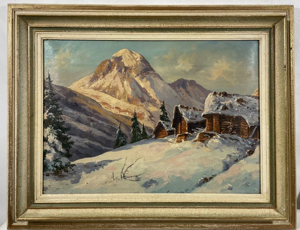 Conrad Hommel (1883-1971) grosses Gemälde | Kaufen auf Ricardo