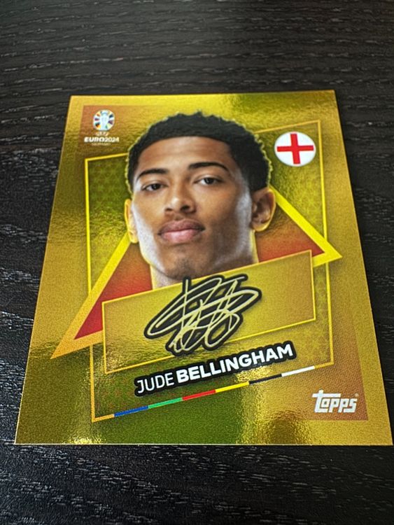 Topps Euro 2024 Bellingham ENG SP Gold (2) | Kaufen auf Ricardo