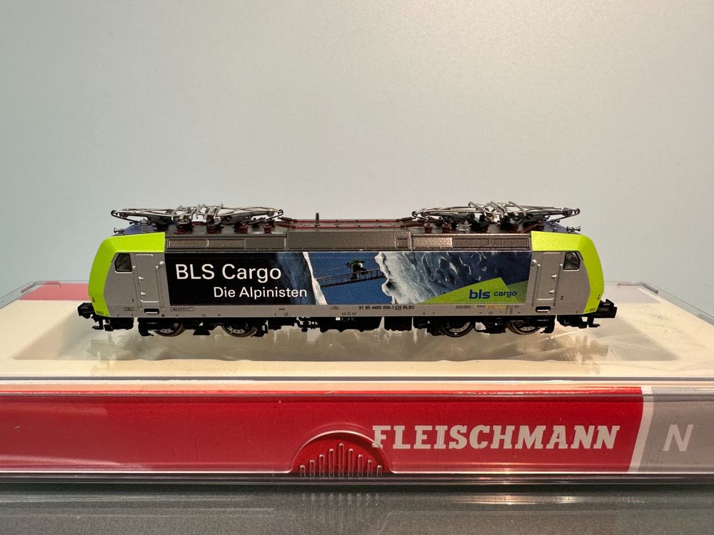 Fleischmann BLS Cargo Re485 Die Alpinisten - Spur N (Gebraucht) in ...