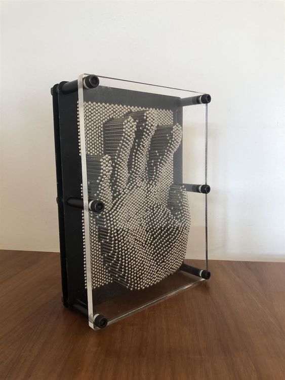 Nagelbild Nagelbrett 3D Bild Metallstiften (20 x 15 x 7 cm) (Gebraucht ...