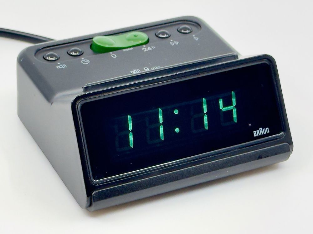 Braun Digital Wecker DN30s 4808 Vintage Retro 80er Design 👍 (Gebraucht ...