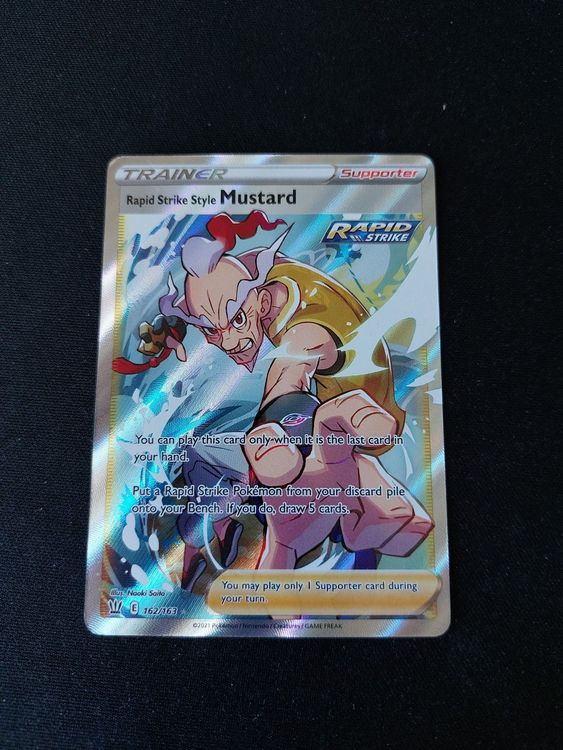 Rapid Strike Style Mustard Full Art Pokemon | Kaufen auf Ricardo