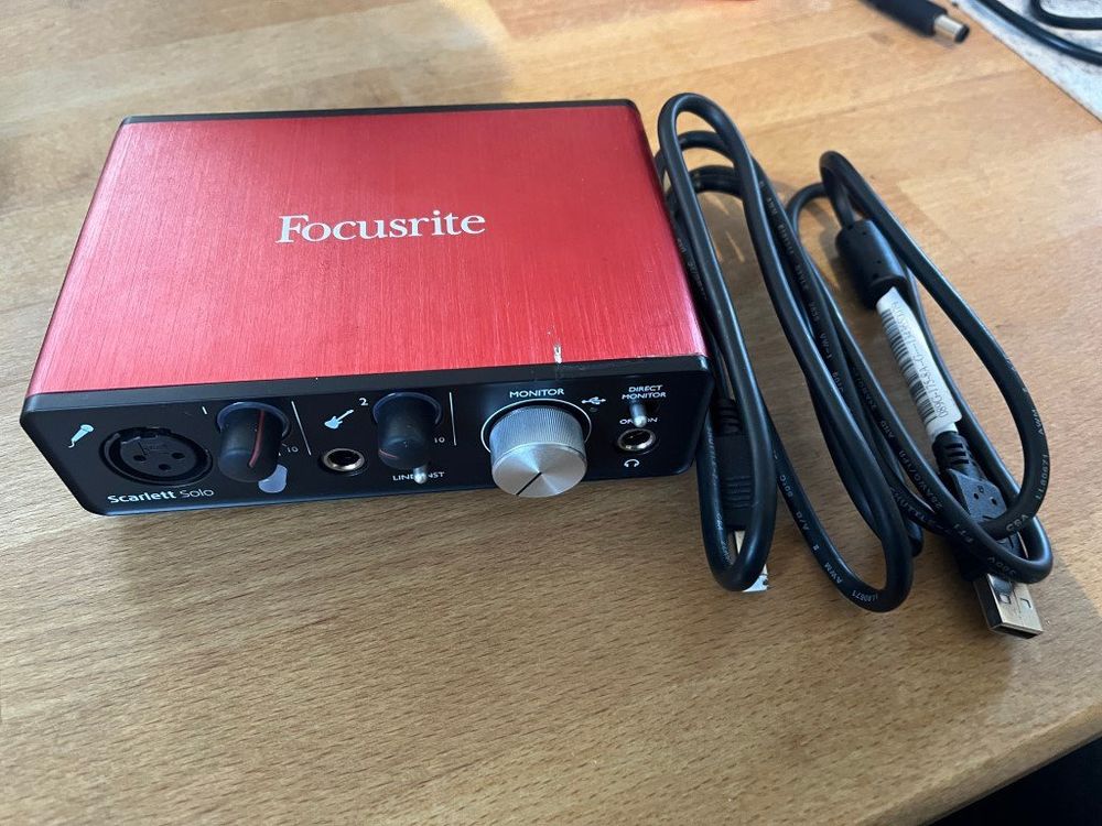Focusrite Scarlett Solo 2nd Gen | Kaufen auf Ricardo