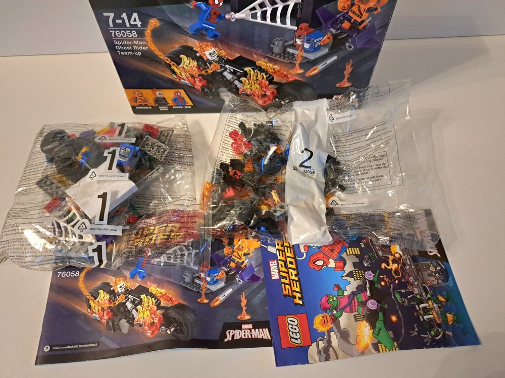 Lego Marvel 76058 Spider-Man Ghost Rider | Kaufen auf Ricardo