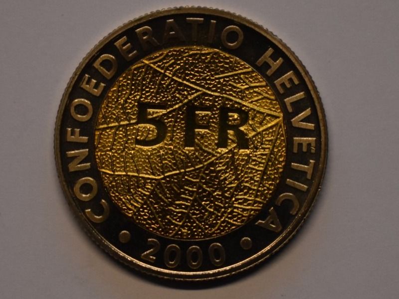 Gedenkmünze 5 Franken für 150 Jahre Schweizer Franken 2000 | Kaufen auf Ricardo