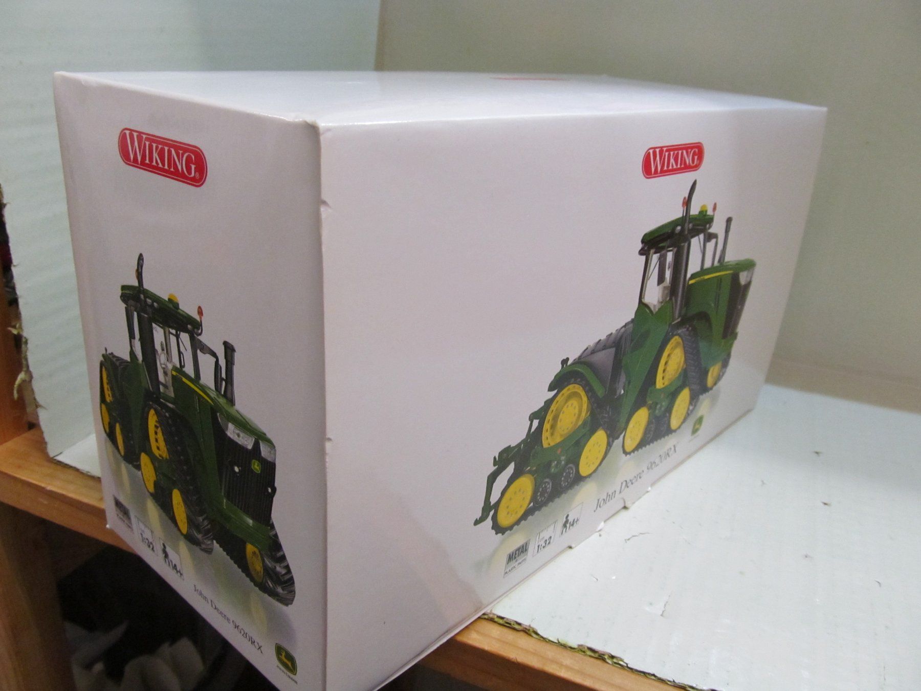 JOHN DEERE 9620RX RAUPENSCHLEPPER 1:32 WIKING PRÄZISION (Neu und ...