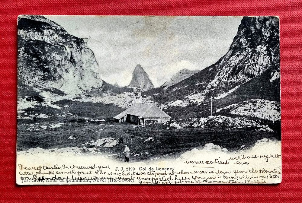 Col de Lovenex - Alphütte - Hirte - 1905 (Gebraucht) in Rothrist für ...