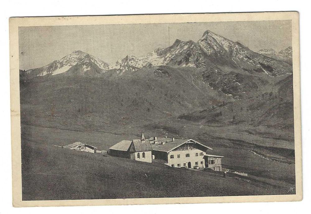 Alte Postkarte Alpwirtschaft Silvrettahaus mit Bergen (58) (Gebraucht) in Andeer für CHF 1 – mit ...