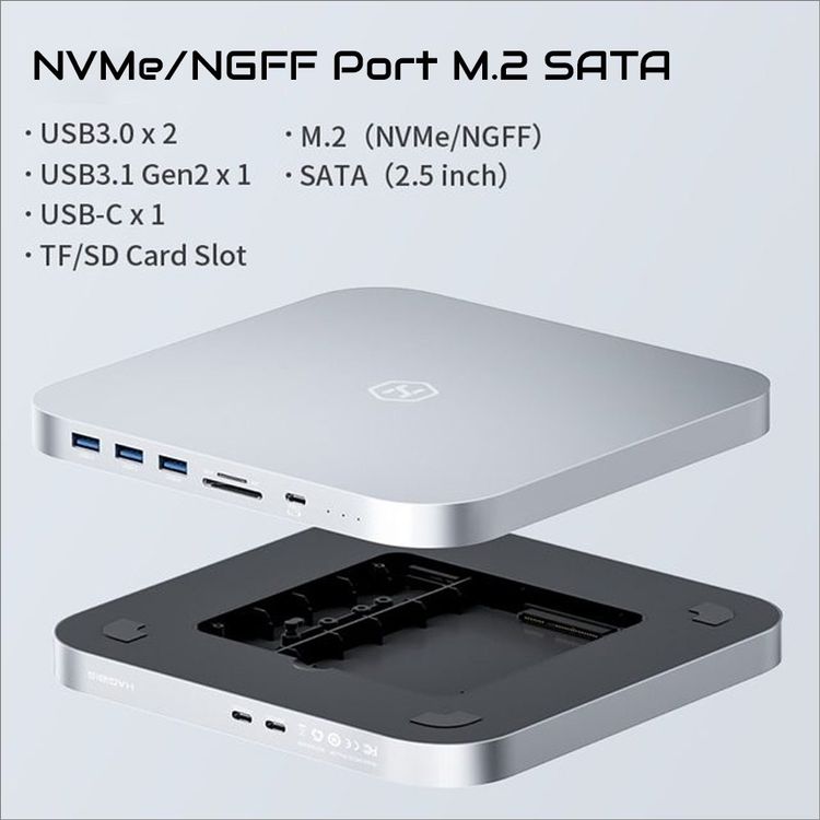 Mac Mini NVMe M.2 Sata Docking Intel M2 M1 SSD Studio HUB | Kaufen auf ...