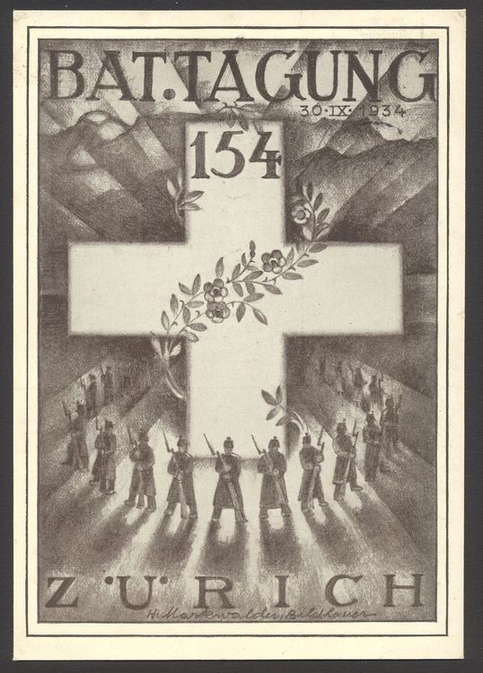 Karte Bat. Tagung 154 | Kaufen auf Ricardo