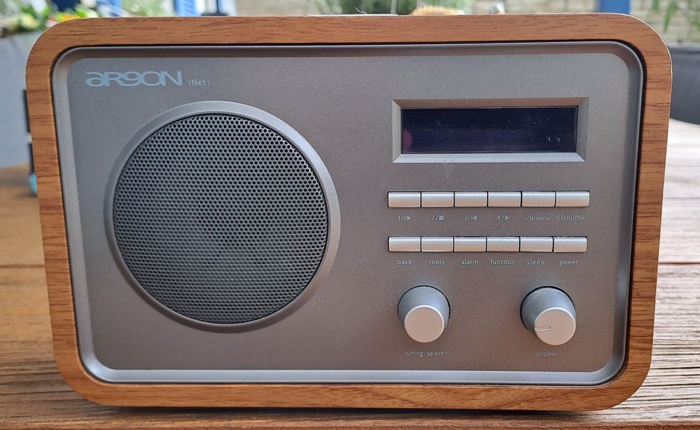 ARGON DAB Radiowecker Echtholz | Kaufen auf Ricardo