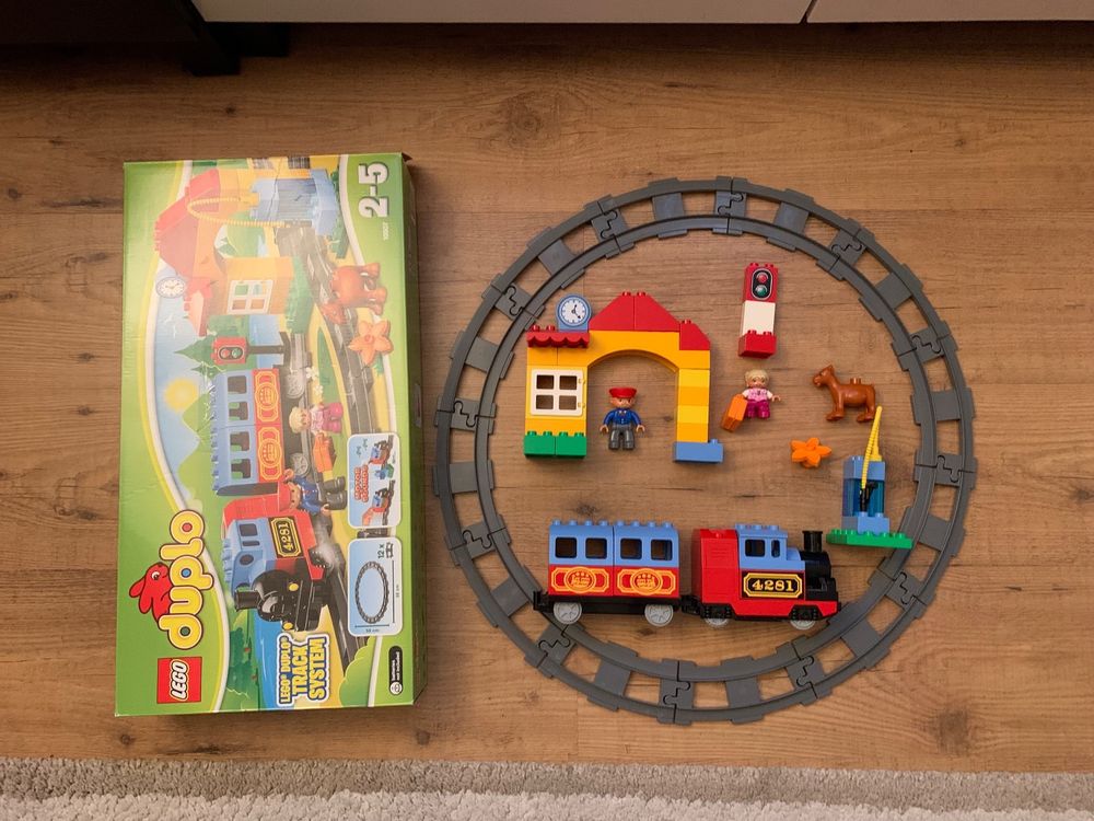 Lego Duplo Track System 2 teiliges Set (Gebraucht) in Schliern b.Köniz ...