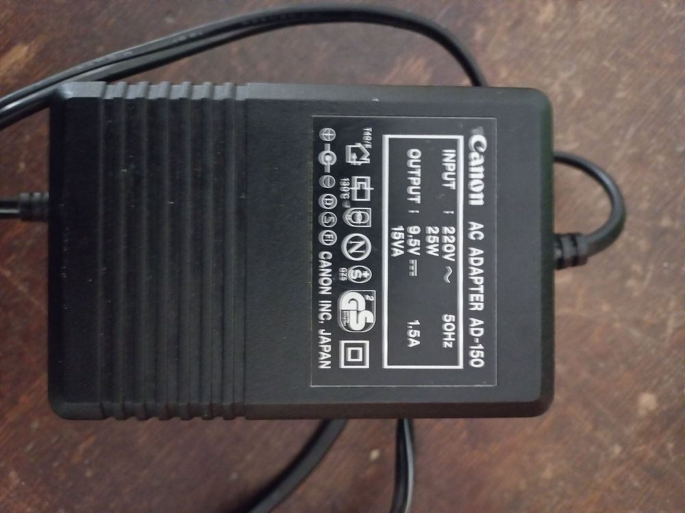 Original Canon AC DC Adapter AD-150 9.5V 1.5A 15W | Kaufen auf Ricardo