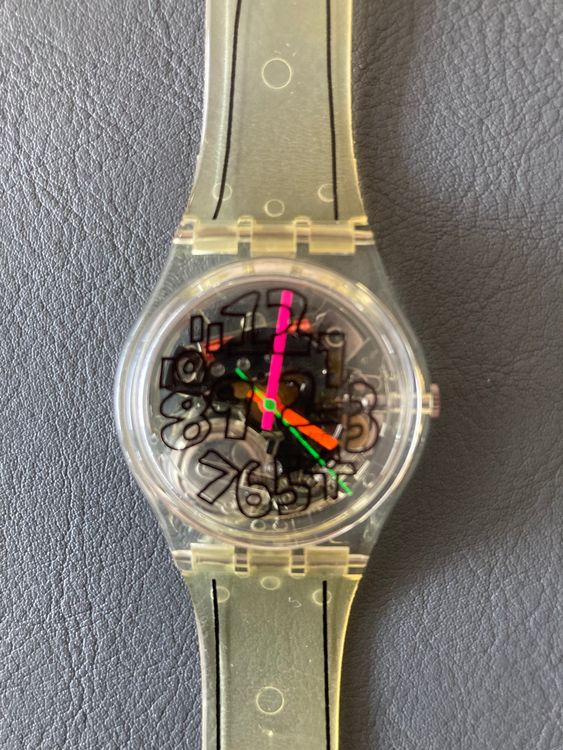 Swatch Club Special 'Scribble', GZ124 (Neu (gemäss Beschreibung)) in ...