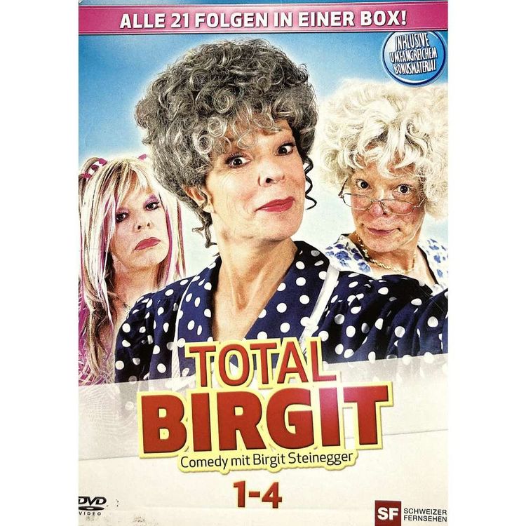 Total Birgit Box 1-4 - Comedy mit Birgit Steinegger - DVD (Gebraucht) in Jonschwil für CHF 38.9 ...