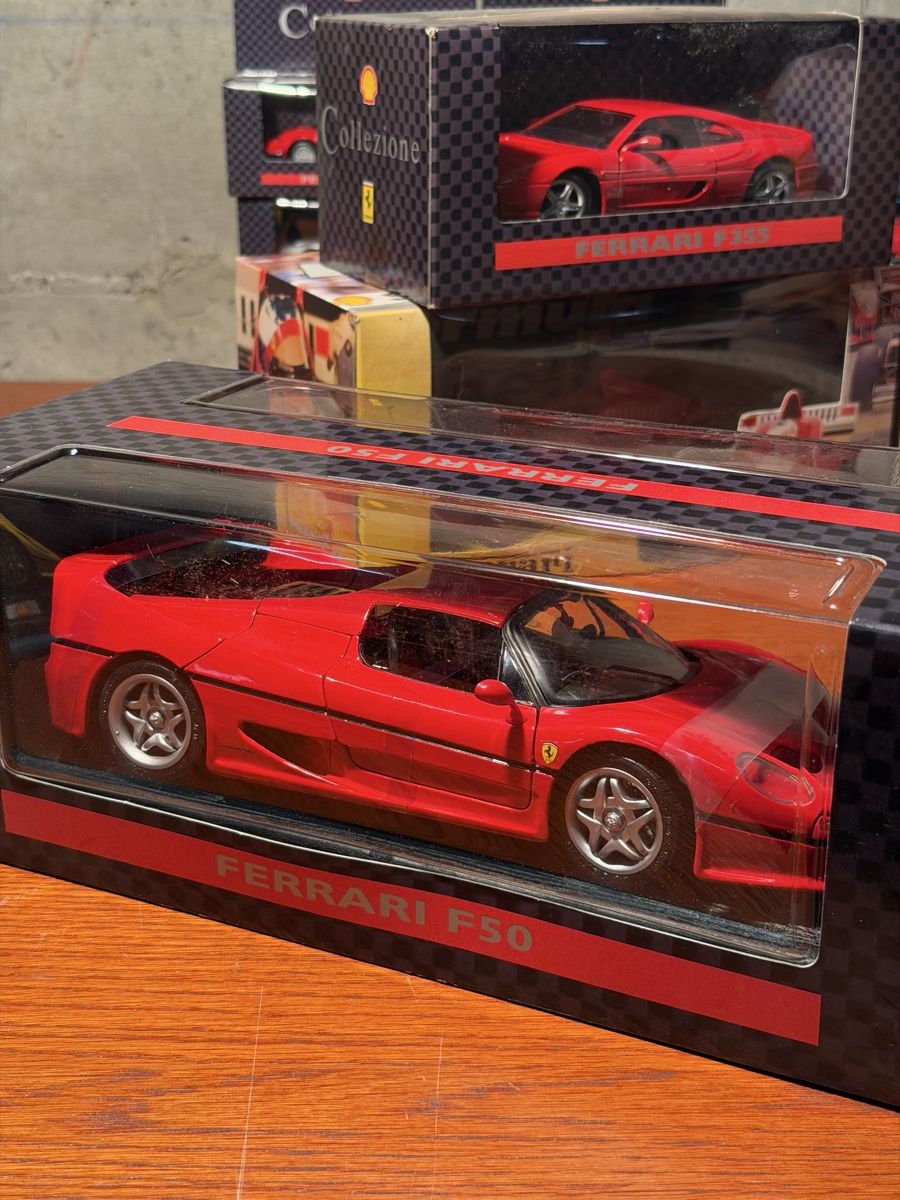 Ferrari Model Cars - F355, F50, Formula 1 - NEW Collection (Gebraucht ...