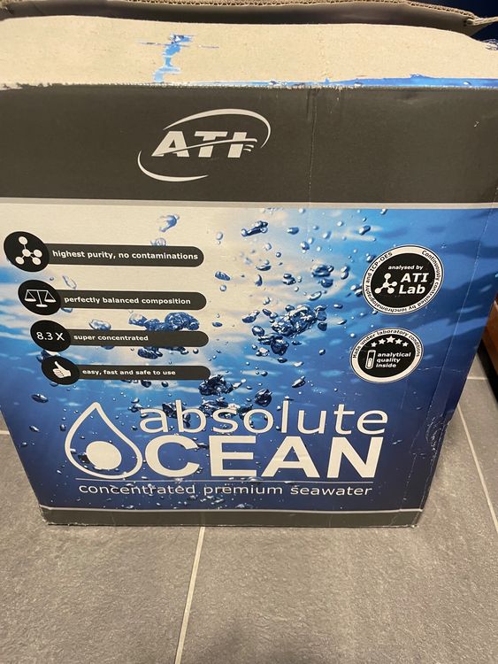 ATI ABSOLUTE OCEAN 2 X 10L KONZENTRAT FÜR 170L MEERWASSER | Kaufen auf ...