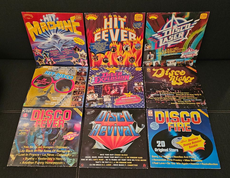 Pop-Rock-Disco Sampler Vinyls | Kaufen auf Ricardo