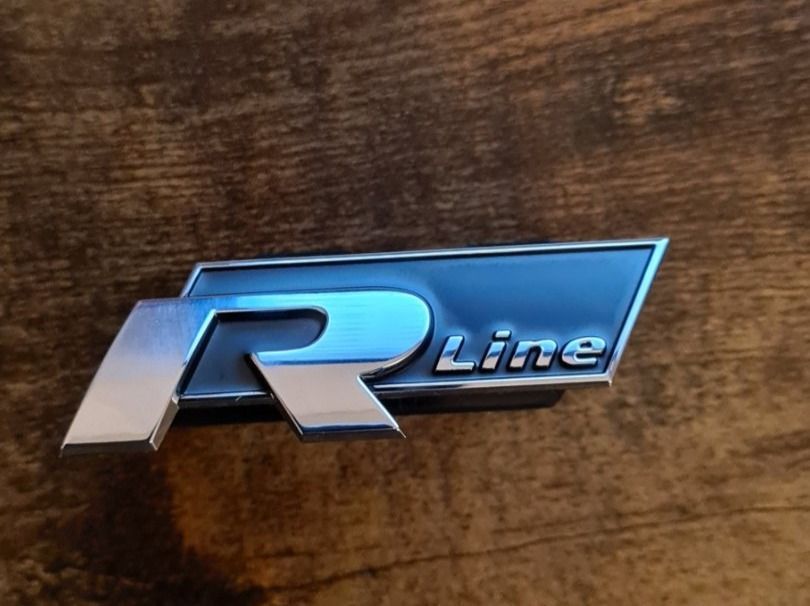 VW R-line Emblem (Neu) | Kaufen auf Ricardo