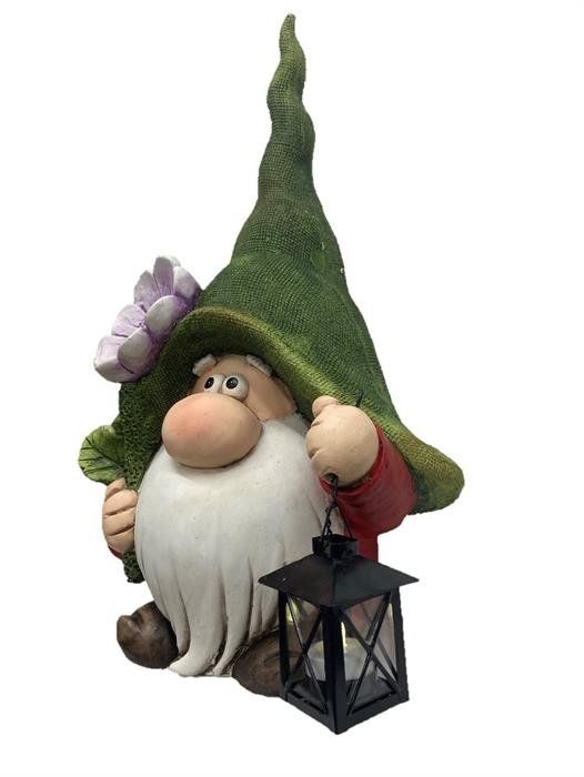 Gartenwichtel aus Magnesia Blume mit Laterne 53 cm (Neu und originalverpackt) in Oensingen für ...