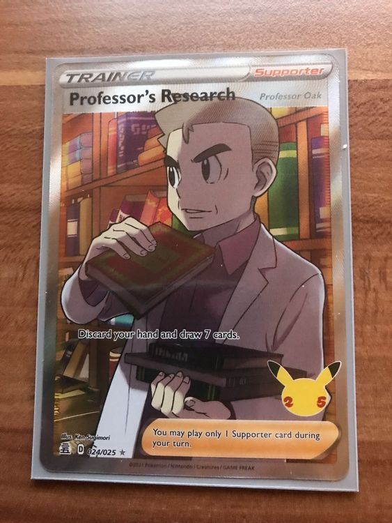 Pokemon Trainer Karte Prof. Research (Neu (gemäss Beschreibung)) in ...