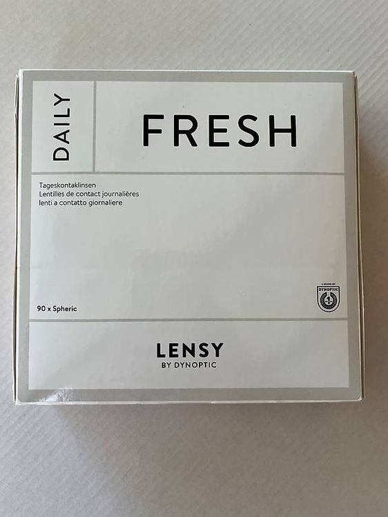 LENSY Daily Fresh Kontaktlinsen, 90 Stk, -3.00 Dioptrien (Gebraucht) in ...