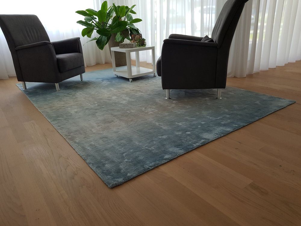 Teppich ORELL 200x300 cm, blau, MICASA | Kaufen auf Ricardo