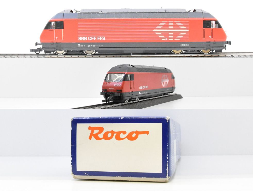Roco 68398 E-Lok Re 460 SBB H0 WS Analog ohne OVP (Gebraucht) in St ...
