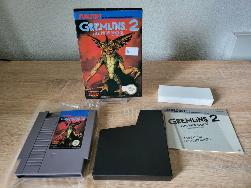 Nintendo NES/Gremlins 2/OVP | Kaufen auf Ricardo