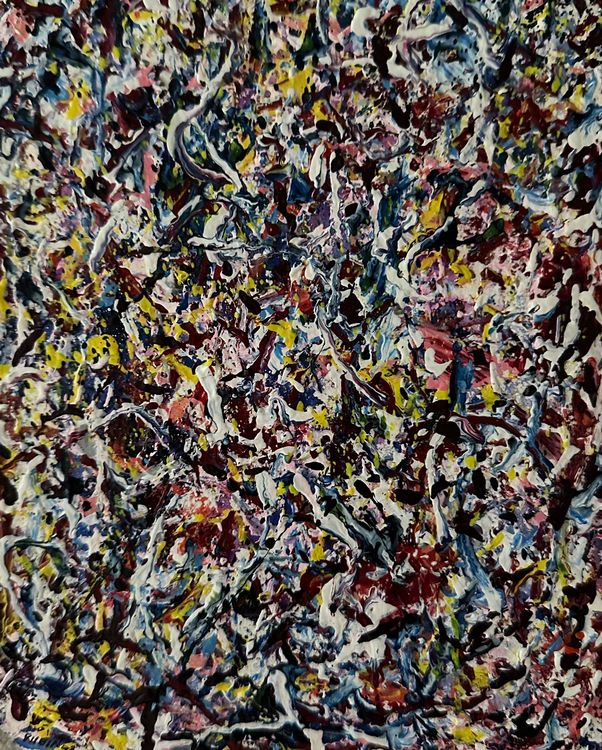 Michael Rubin (1946) Abstrakte Gemälde Verso Signiert (Gebraucht) in Root für CHF 115 – mit ...