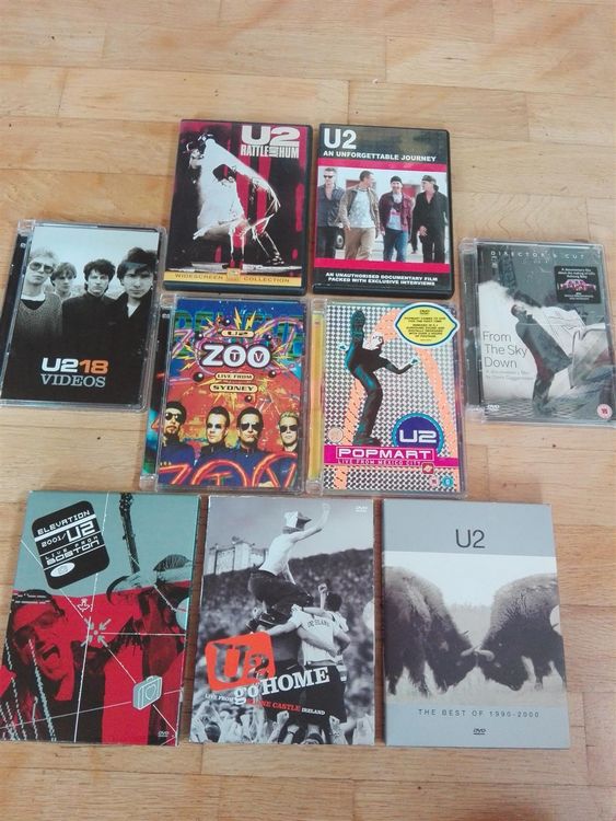 9x (U2) - DVD's (Packet) (Gebraucht) in St.Galllen für CHF 56 – mit ...