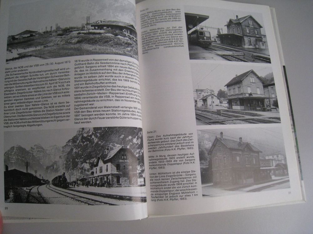 SBB an Walensee und Linth, Minirex 1985 (Gebraucht) in Buchs ZH für CHF 39 – mit Lieferung auf ...