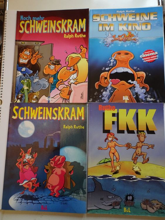 4 Comic Bücher Ralph Ruthe | Kaufen auf Ricardo