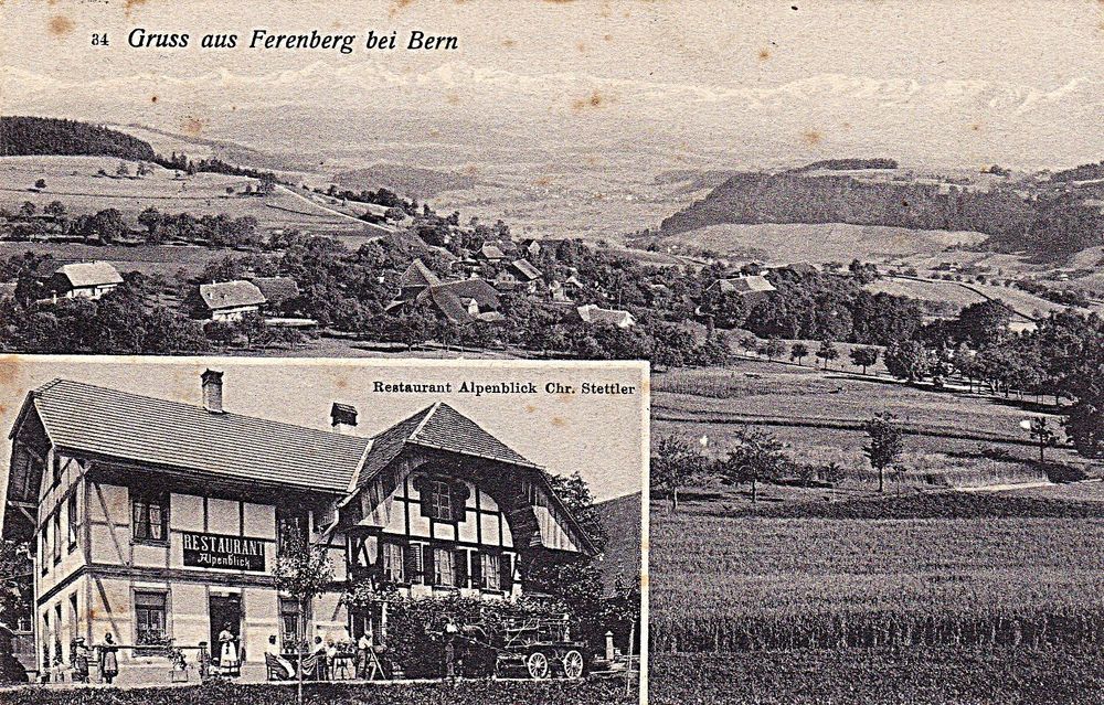 Gruss aus Ferenberg bei Bern. 1913 (Gebraucht) in Schlieren für CHF 9 – mit Lieferung auf ...