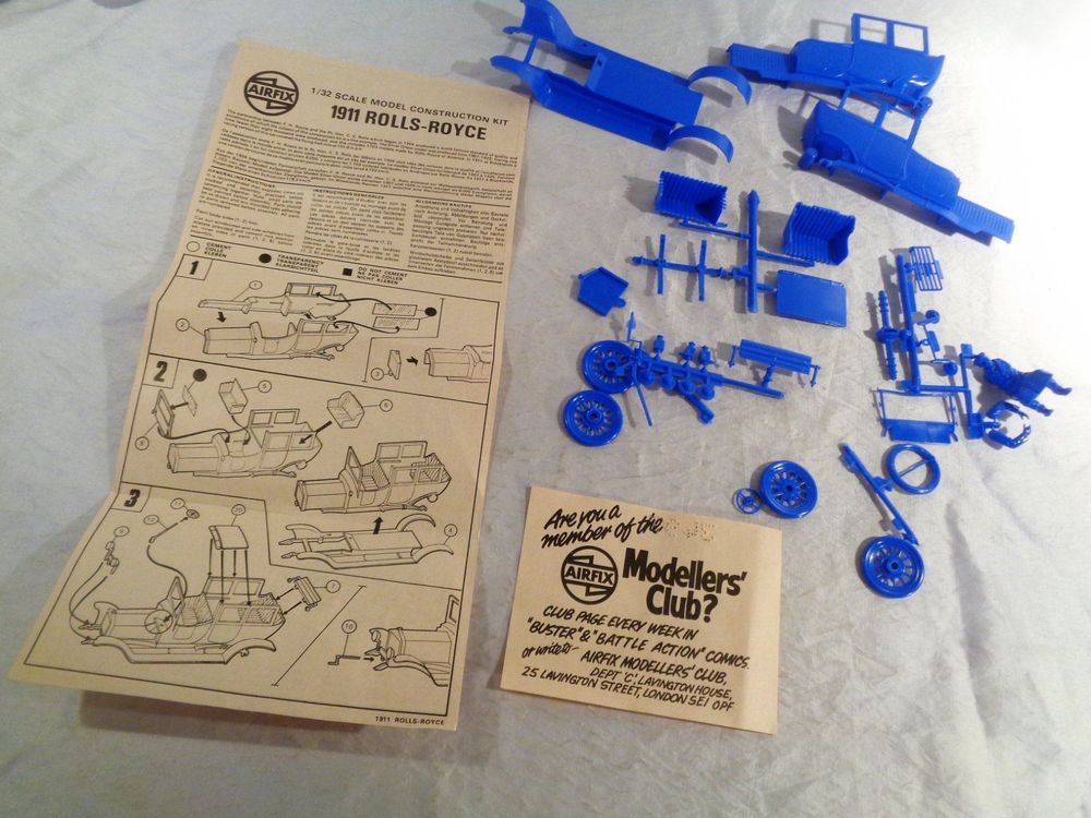 Airfix - Rolls Royce 1911 / 1:32 Bausatz ab Fr. 1.- (Gebraucht) in ...