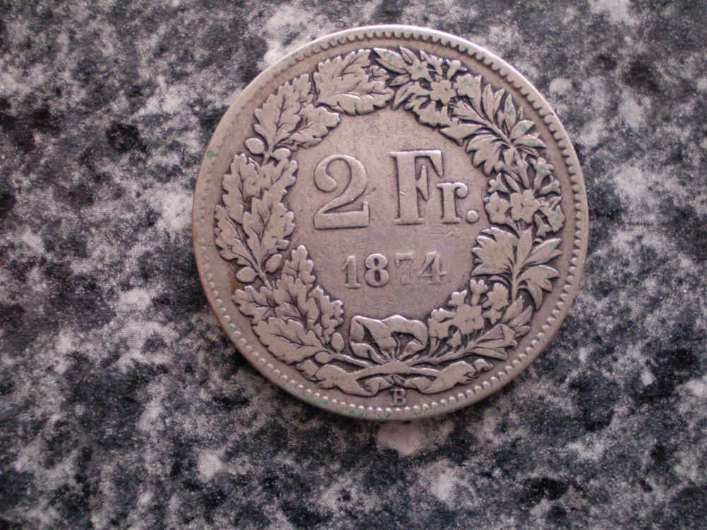 2 Fr.1874 !!! ab 1.- !!! (Gebraucht) in Dierikon für CHF 8 – mit Lieferung auf Ricardo kaufen