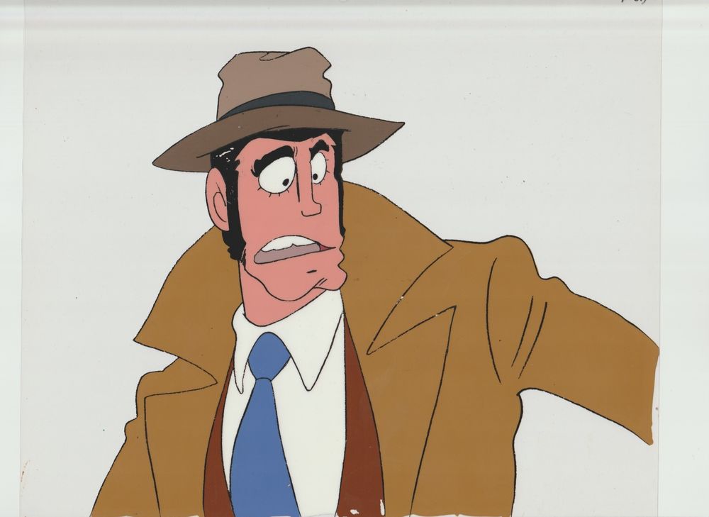 Original Lupin III Anime Cel, Zenigata (Gebraucht) in Vuadens für CHF ...