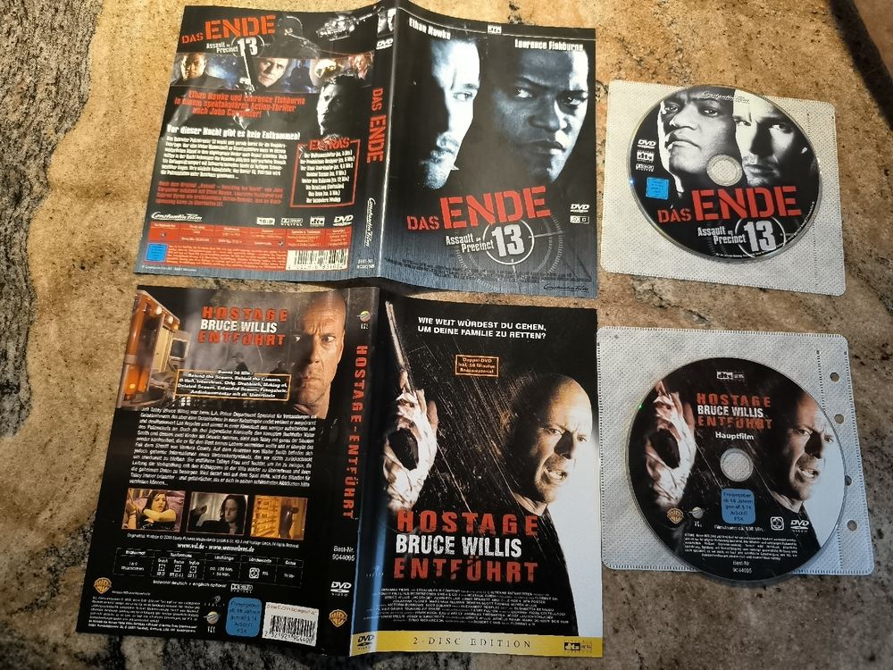 2 Filme: Das Ende 13 / Hostage - Bruce Willis DVD Set (Gebraucht) in Oberwil b. Zug für CHF 1 ...