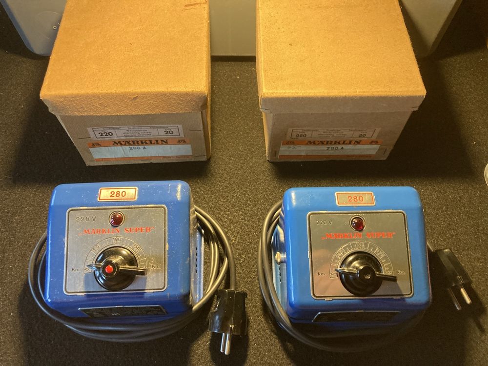 2 Stk. Märklin Transformer 280 A (Gebraucht) in für CHF 10 – mit ...